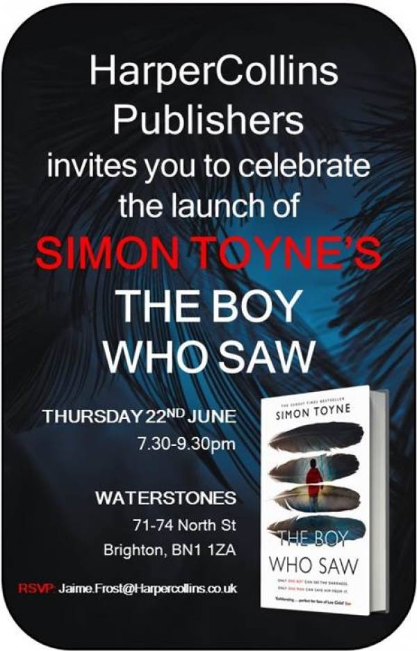 Events - Simon Toyne